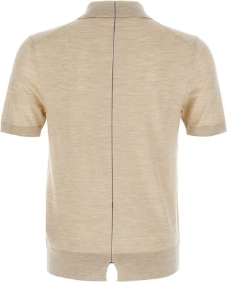 Burberry Wool Polo - Beige