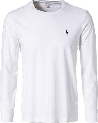 Polo Ralph Lauren Herren Longsleeve weiß Slim Fit