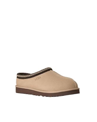 UGG Mens Slippers Tasman Ii Mustard Seed-Molasses Upper: Leather Seed/molasses Flat Shoes