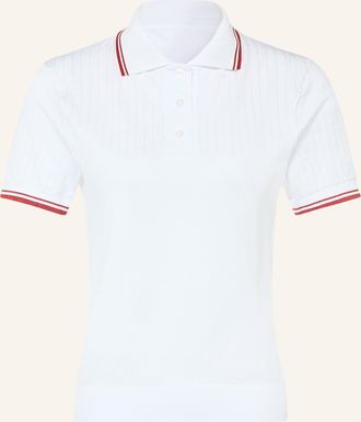 Varley Funktions-Poloshirt Mickey weiss