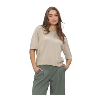 Moss Copenhagen Damen, Oberteile, Beige, XS/SGr&ouml;&szlig;e