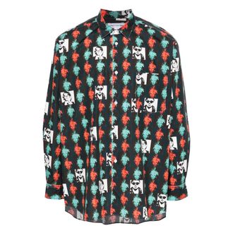 Comme Des Gar&ccedil;ons Homme, Chemises, Multicolore, Taille: L 1 Print E Chemise Tiss&eacute;e