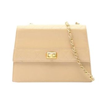 Chanel Pre-owned Matelasse Schultertasche - - Pre-owned - Damen - Beige - ONE SIZE