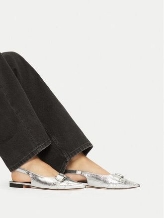 Badura Ballerinas HIBISCUS-LT593-911 Silberfarben