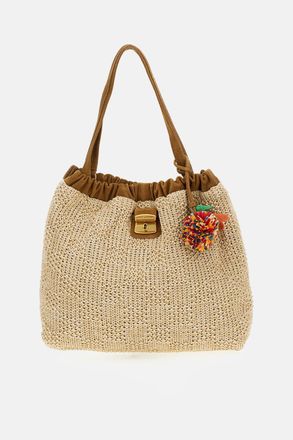 Marc Jacobs The Cristina Tasche Aus Raffia