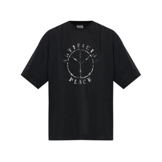 VETEMENTS Mh27Tr189B T-Shirt - - Tops - Herren - Schwarzk - XS