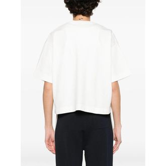 Autry Logo Patch Cotton T-Shirt - White