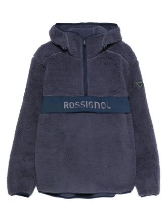 Rossignol anorak en polaire à col zippé - Bleu