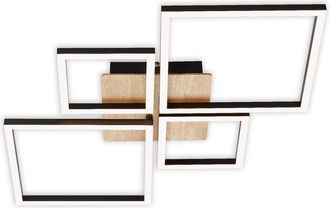 Briloner led Deckenleuchte Dimmbar schwenkbar 44 w schwarz Metall-Kunststoff