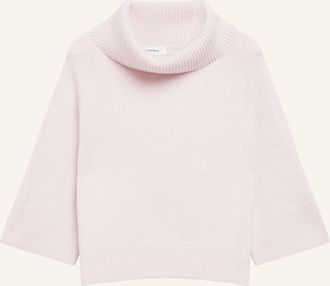 Comma Comma Rollkragenpullover Mit 3/4-Arm rosa