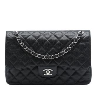 Chanel Pre-owned Classic Double Flap Shoulder Bag - - Pre-owned - Damen - Schwarzk - ONE SIZE