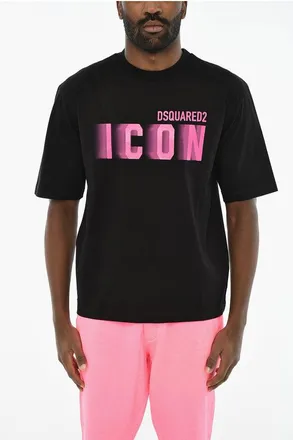 Dsquared2 ICON Loose Fit Cotton Crew-neck T-shirt size S
