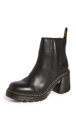 Dr. Martens Damen Spence Boot Chelsea-Stiefel, Black Sendal, 37 EU