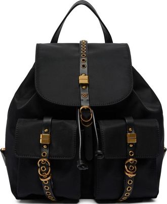 Pinko Flap-pockets Backpack