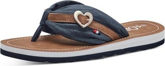 s.Oliver Femme 5-27112-42 Tongs, Denim, 39 EU