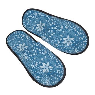 Generic Fleur Avec De Grandes Fleurs Homme Femme Slippers Confortable Pantoufles Respirantes Chaussons Pour Int&eacute;rieur Ext&eacute;rieur Hiver M