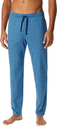 Schiesser Herren Lange Schlafanzughose Loungehose - 182185, Gr&ouml;&szlig;e Herren:98, Farbe:blau