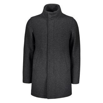 Herno Homme, Manteaux, Gris, Taille: 3XL Manteau matelass&eacute; en laine m&eacute;lang&eacute;e avec poches