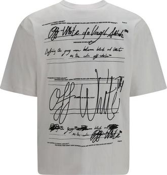Off-white Stroke Skate T-shirt - White