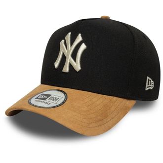 New Era A-Frame Trucker Cap - Suede New York Yankees