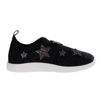 Giuseppe Zanotti Schwarze Stretch Stiefeletten - - Shoes - Damen - Schwarzk - 36 EU