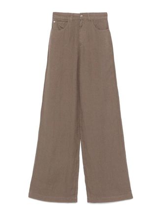 Emporio Armani Casual Hose - Braun