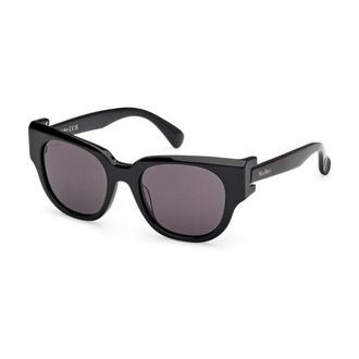 Max Mara Elegante Oversized Sonnenbrille - - Accessories - Damen - Schwarzk - 51 MM