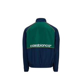 Casablanca Veste de surv&ecirc;tement colorblock brod&eacute;e