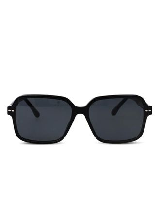 Isabel Marant lunettes de soleil &agrave; monture g&eacute;om&eacute;trique - Noir