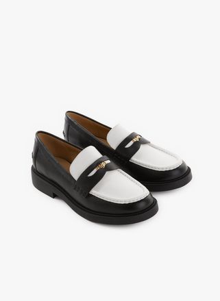 Michael Kors Mocassins bicolores en cuir