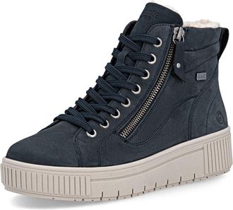 Remonte Damen Low-Top Sneaker D0700, Frauen Halbschuhe,lose Einlage,wasserabweisend,remonteTEX,Freizeit,sportlich,straßenschuhe,blau (14),36 EU