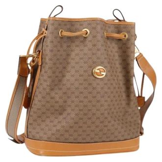 Gucci Pre-owned Vintage Bucket Bag - - Pre-owned - Damen - Beige - ONE SIZE