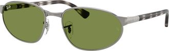Ray-Ban unisex, Accessoires, Gris, Taille: 56 MM Rb3777 Lunettes de soleil