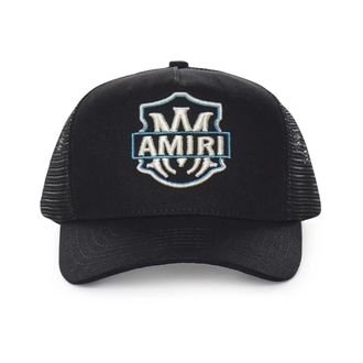 Amiri Homme, Accessoires, Noir, Taille: ONE Size Curved Brim Snapback Cap