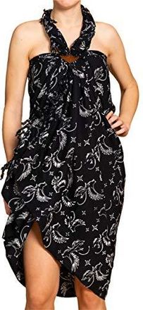 Panasiam Sarong B900 black bird, L