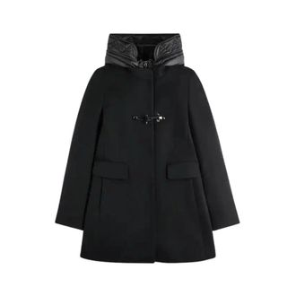 Fay Montgomery Mantel - - Coats - Damen - Schwarzk - XS