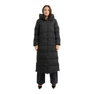 Ecoalf Ecoalf, Femme, Manteaux, Noir, Taille: 42 FR Aranda Long Coat