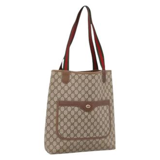 Gucci Pre-owned Vintage Tote Bag - - Pre-owned - Damen - Braun - ONE SIZE