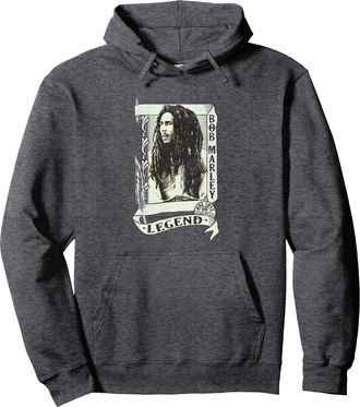 Bob Marley Legend Schriftrolle Pullover Hoodie