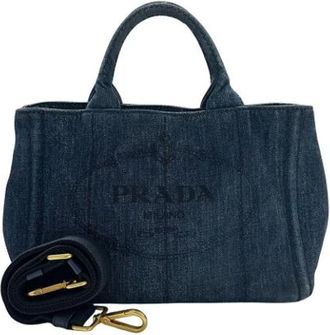 Prada Damen, Pre-Owned, Blau, ONE SIZEGr&ouml;&szlig;e