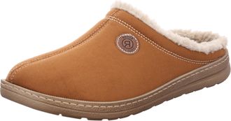 Rohde Herren Pantoffel Hausschuh Microvelour Warmfutter Asiago 7140, Gr&ouml;&szlig;e:45 EU, Farbe:Braun