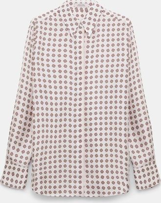 Dorothee Schumacher Hemdbluse aus bedrucktem Seidentwill