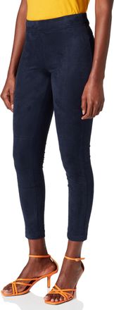 Esprit Damen 081EE1B327 Hose, 400/NAVY, 34