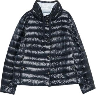 Herno Femme, Vestes, Bleu, Taille: 44 FR Giacca Ultraleggera