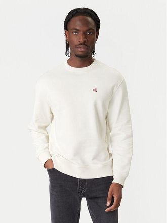 Calvin Klein Jeans Sweatshirt LV04RC296G &Eacute;cru Regular Fit