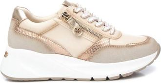 Xti Sneakers Femme Beige - Chaussures Confortables et polyvalentes - Mode d&eacute;contract&eacute;e - Mod&egrave;le 14389602 (Taille36)