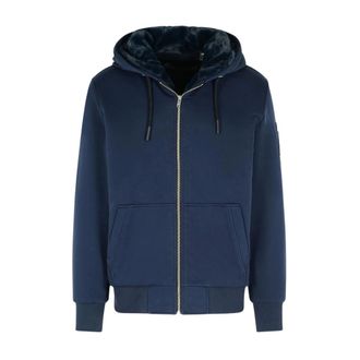 Moose Knuckles Classic Bunny Sweat &agrave; capuche - Homme - Sweatshirts et sweats &agrave; capuche - Bleu - Taille: L