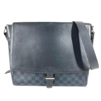 Louis Vuitton Pre-owned Damier Cobalt Messenger Bag - - Pre-owned - Damen - Blau - ONE SIZE