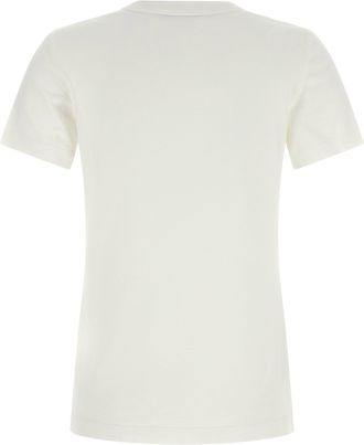 Prada Logo Patch Pocket T-Shirt - White