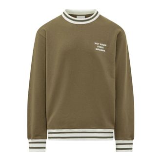 Dr&ocirc;le de Monsieur Rundhals-Sweatshirt - - Sweatshirts & Hoodies - Herren - Gr&uuml;n - S